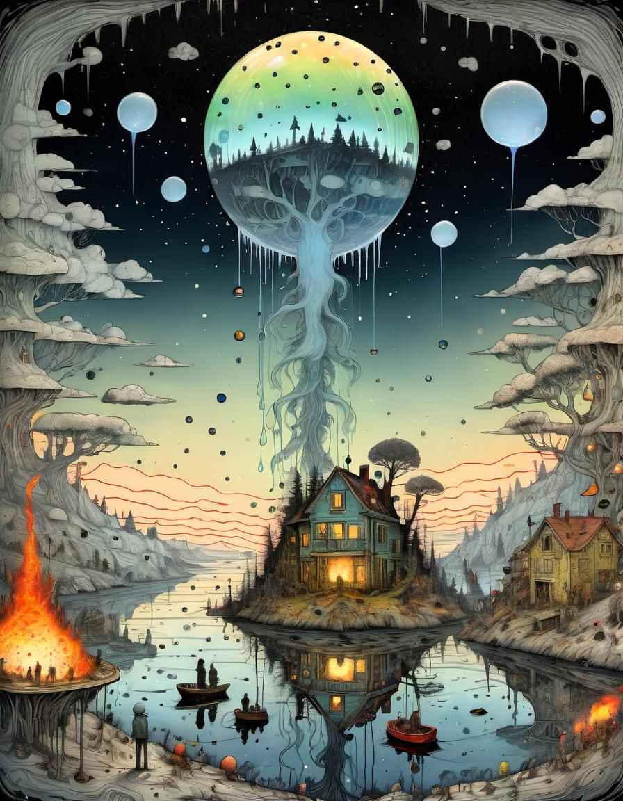 Fantasy Concept Art - AI Generated Artwork - NightCafe Creator