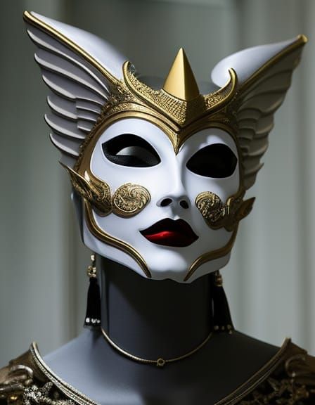 Valkyrie Mask - AI Generated Artwork - NightCafe Creator