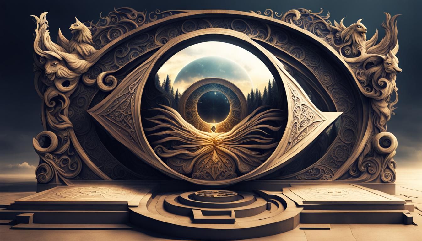 Oracle eye. - AI Generated Artwork - NightCafe Creator