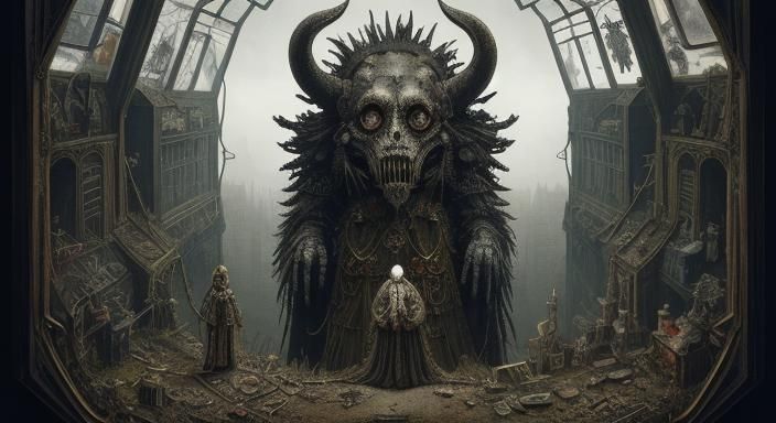 MONSTER FAMILY REUNION IN WEIRDVILLE 3 - AI Generated Artwork - NightCafe Creator