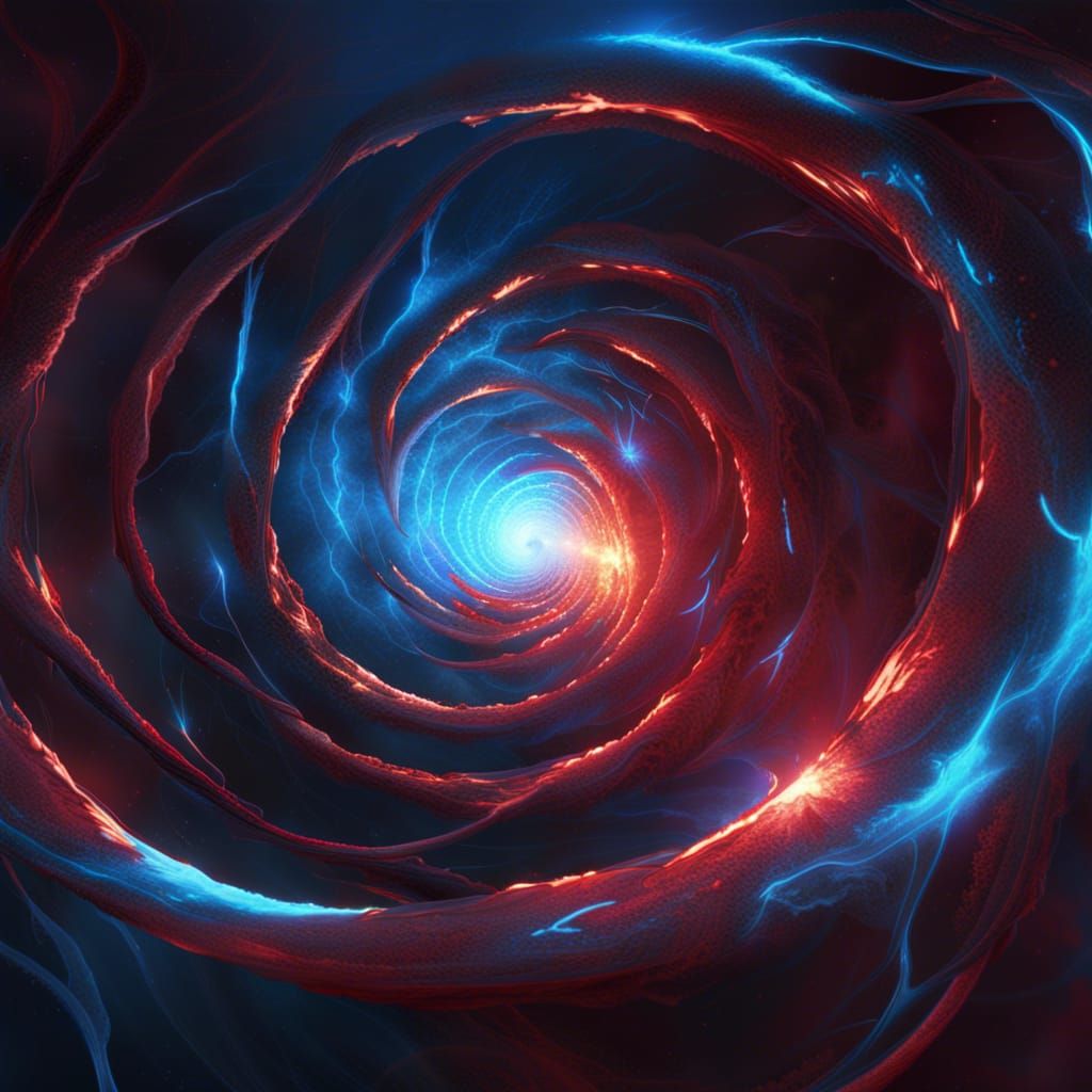 Into the Time Vortex - AI Generated Artwork - NightCafe Creator