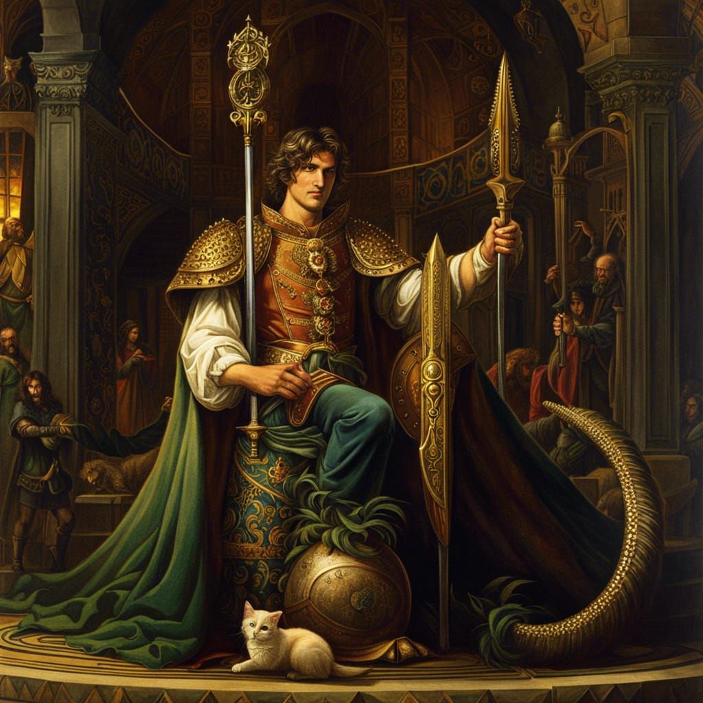 Tevildo, prince of cats 1 - AI Generated Artwork - NightCafe Creator