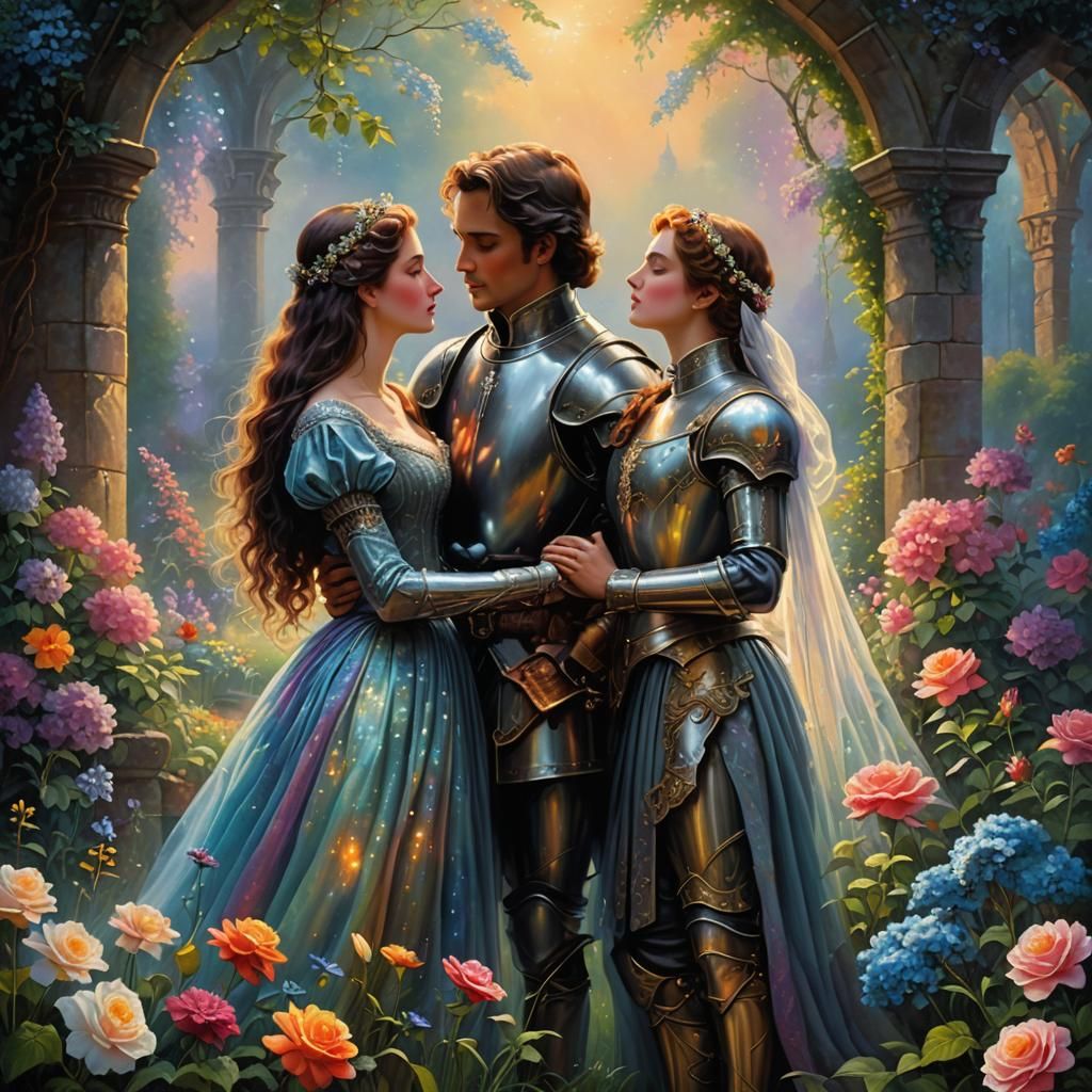 MEDIEVAL THROUPLE - AI Generated Artwork - NightCafe Creator