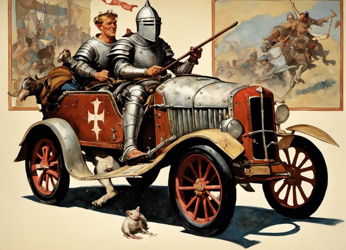 Knight Rider - AI Generated Artwork - NightCafe Creator