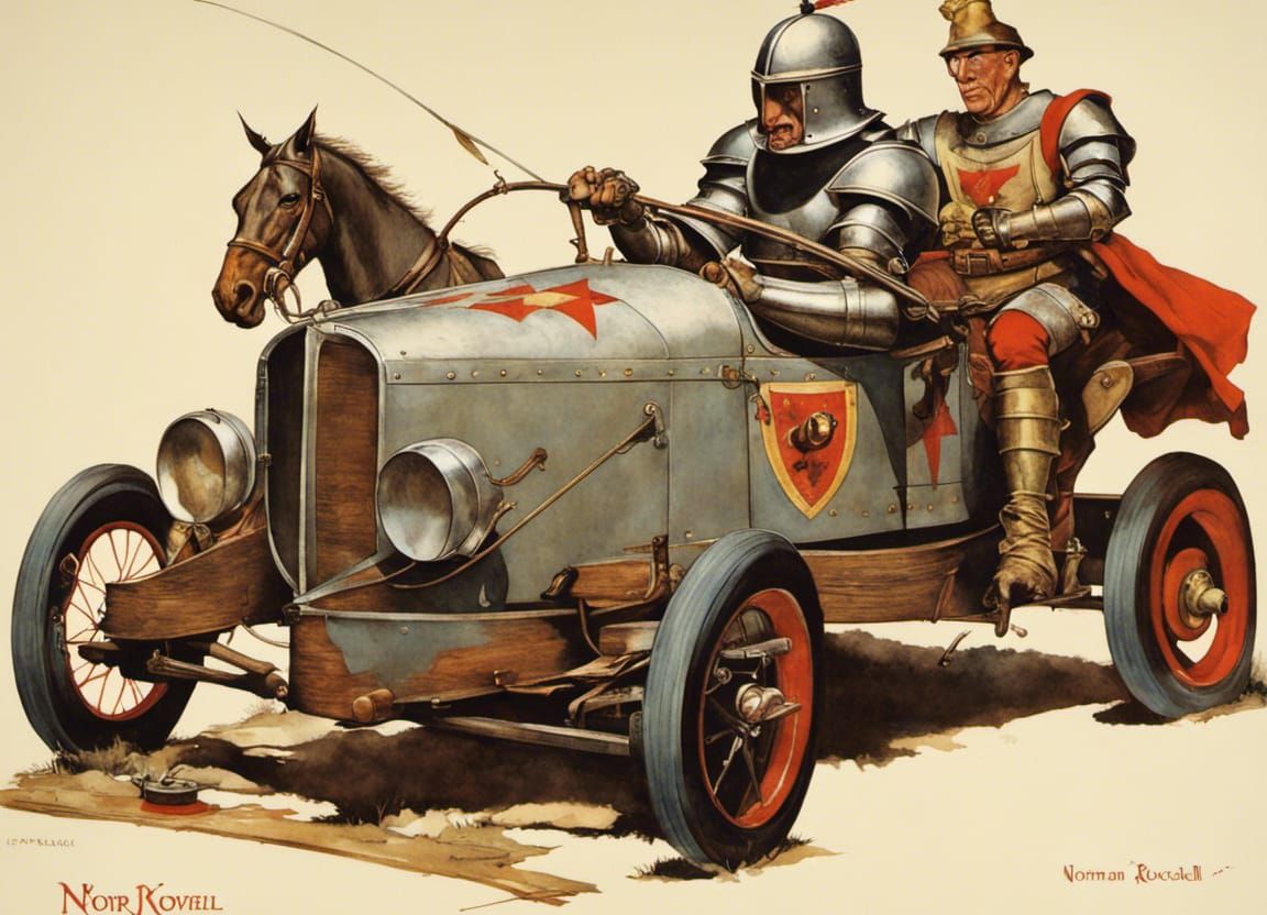 Knight Rider - AI Generated Artwork - NightCafe Creator