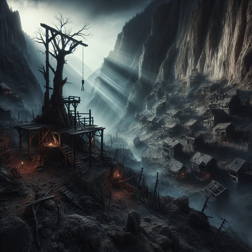 Gallows - AI Generated Artwork - NightCafe Creator