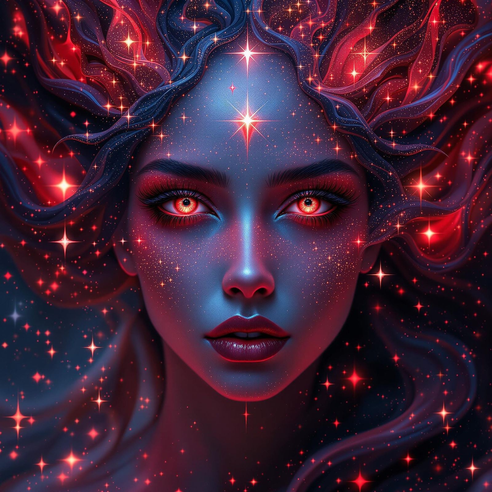 Galactic goddess - Galactic Goddess Emerges from Cosmic Dep...