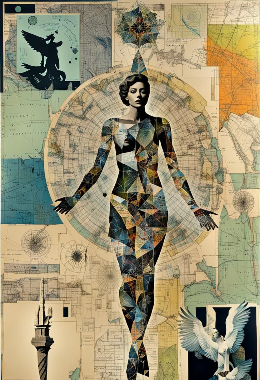 Collage Version - AI Generated Artwork - NightCafe Creator