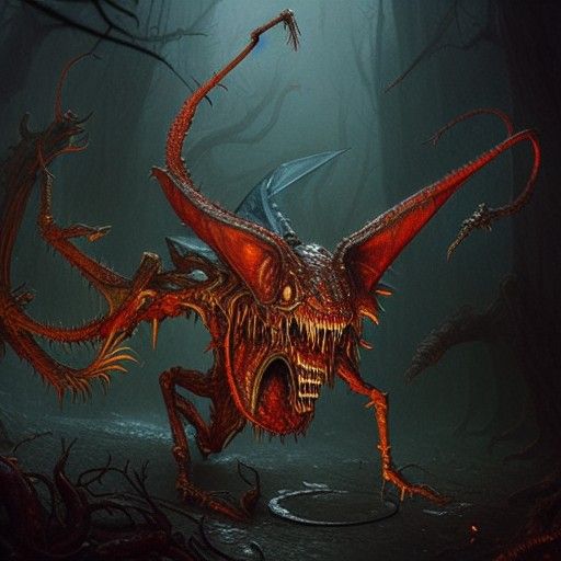 Jabberwocky - AI Generated Artwork - NightCafe Creator