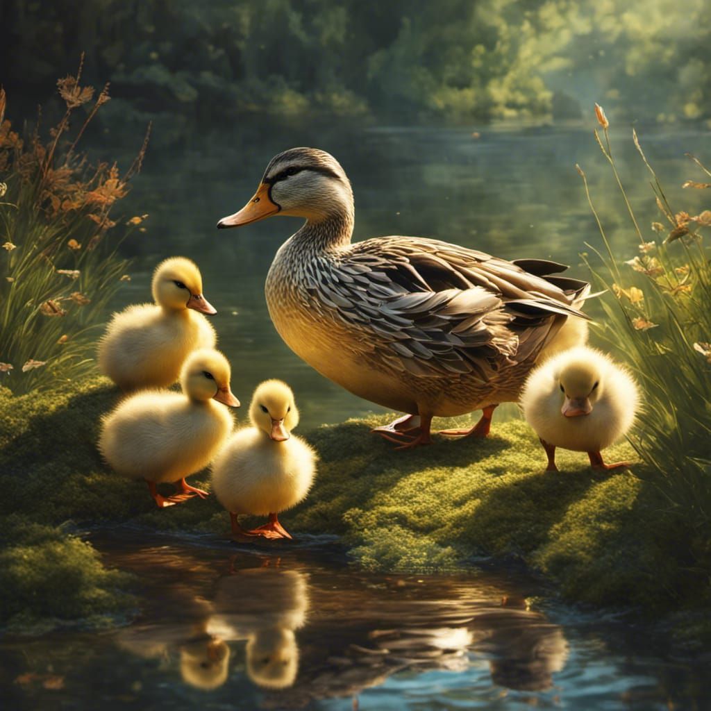 Duck - AI Generated Artwork - NightCafe Creator
