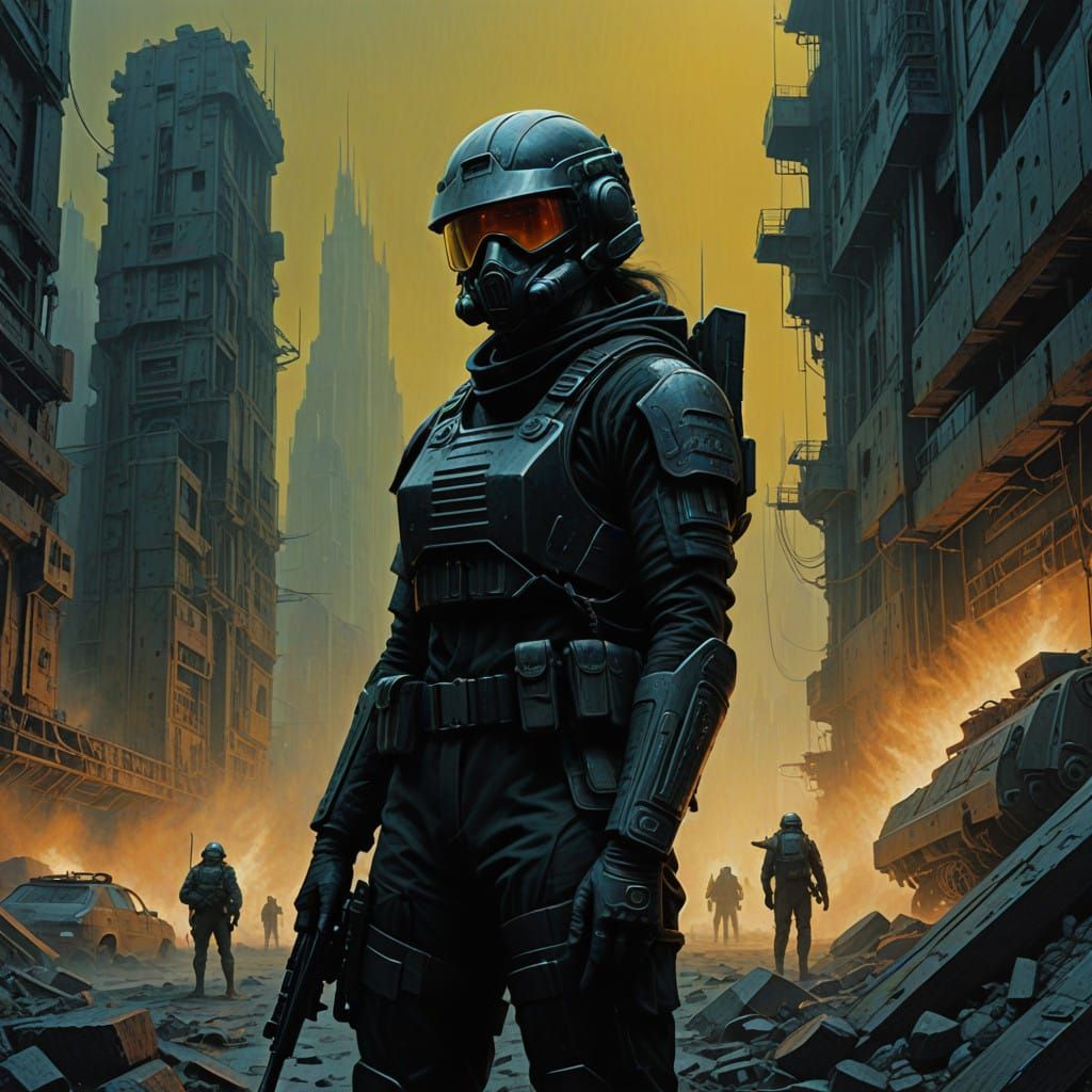 female special operations SWAT officer