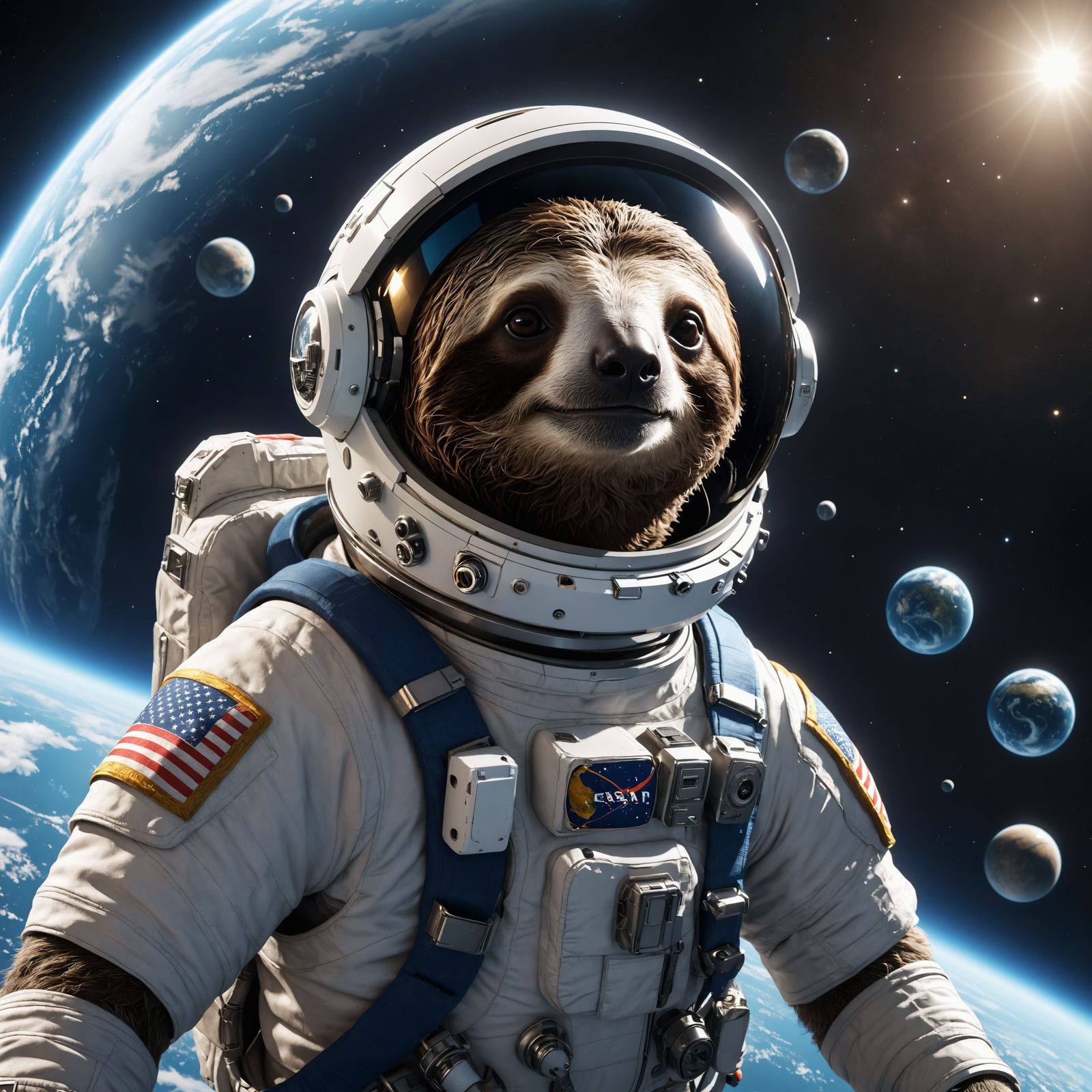 The First Sloth'stronaut - The First Sloth'stronaut