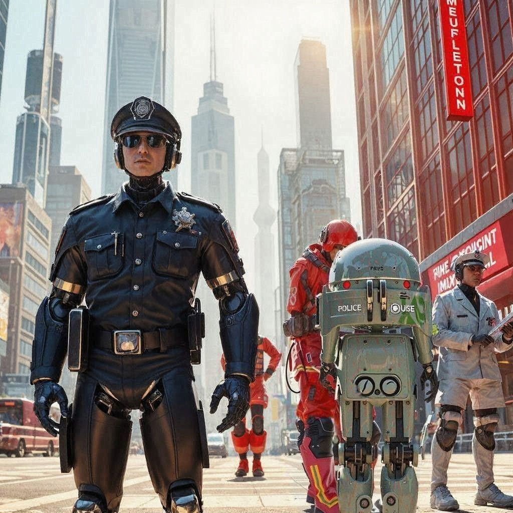 Cyborg and Robotic First Responders