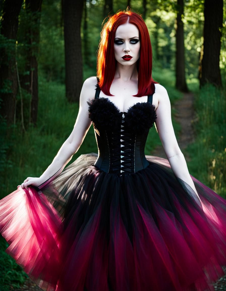 Ms. Goth - AI Generated Artwork - NightCafe Creator