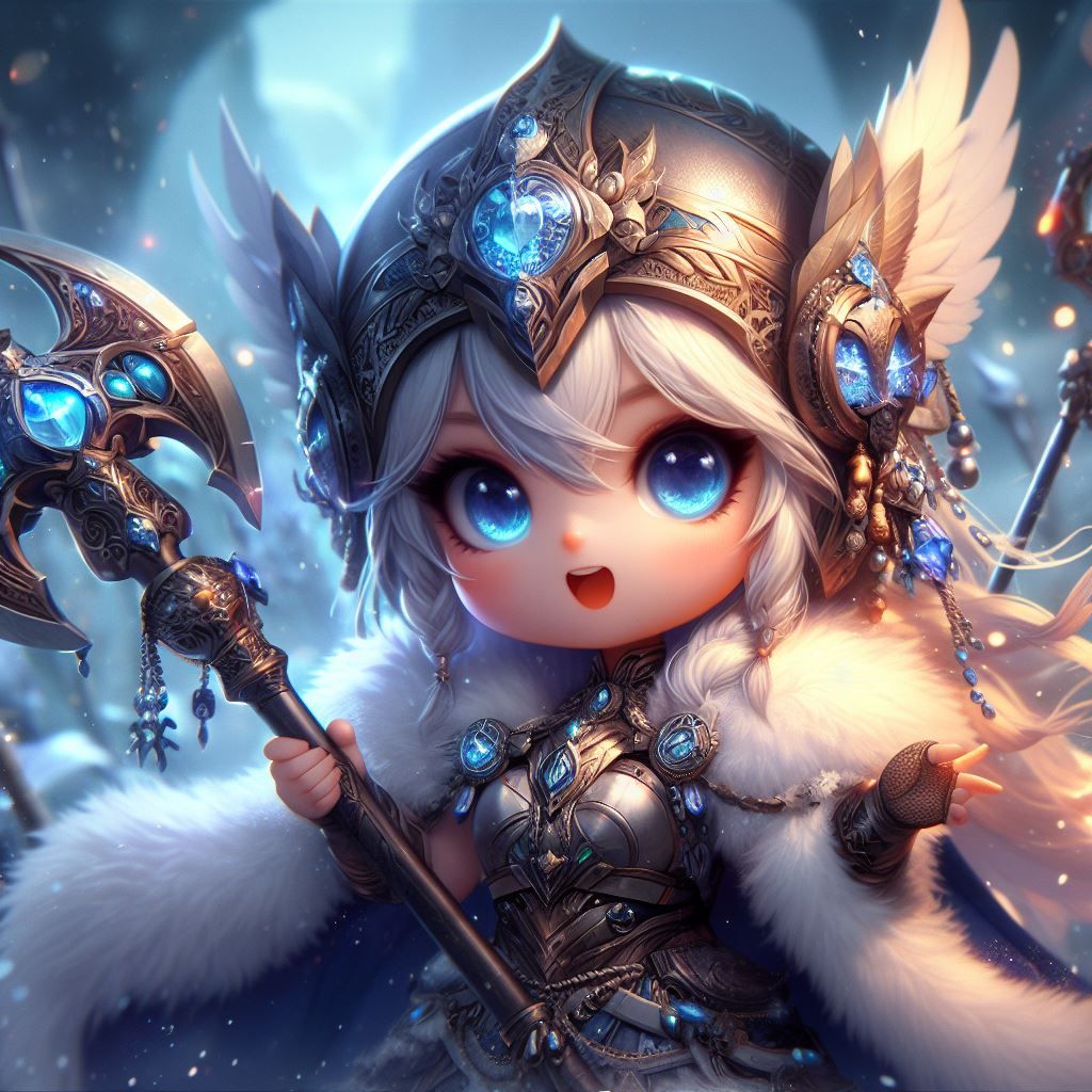 chibi valkyrie - AI Generated Artwork - NightCafe Creator