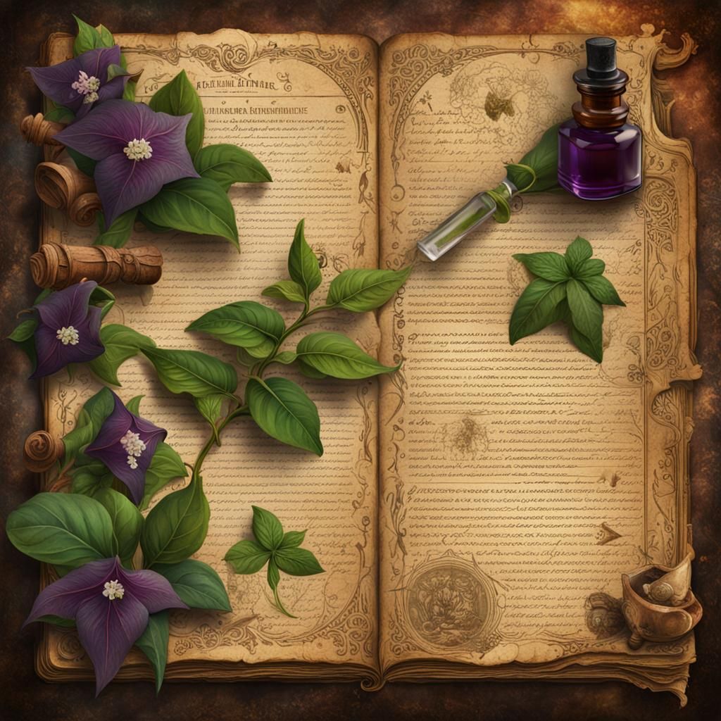 Deadly Nightshade - AI Generated Artwork - NightCafe Creator