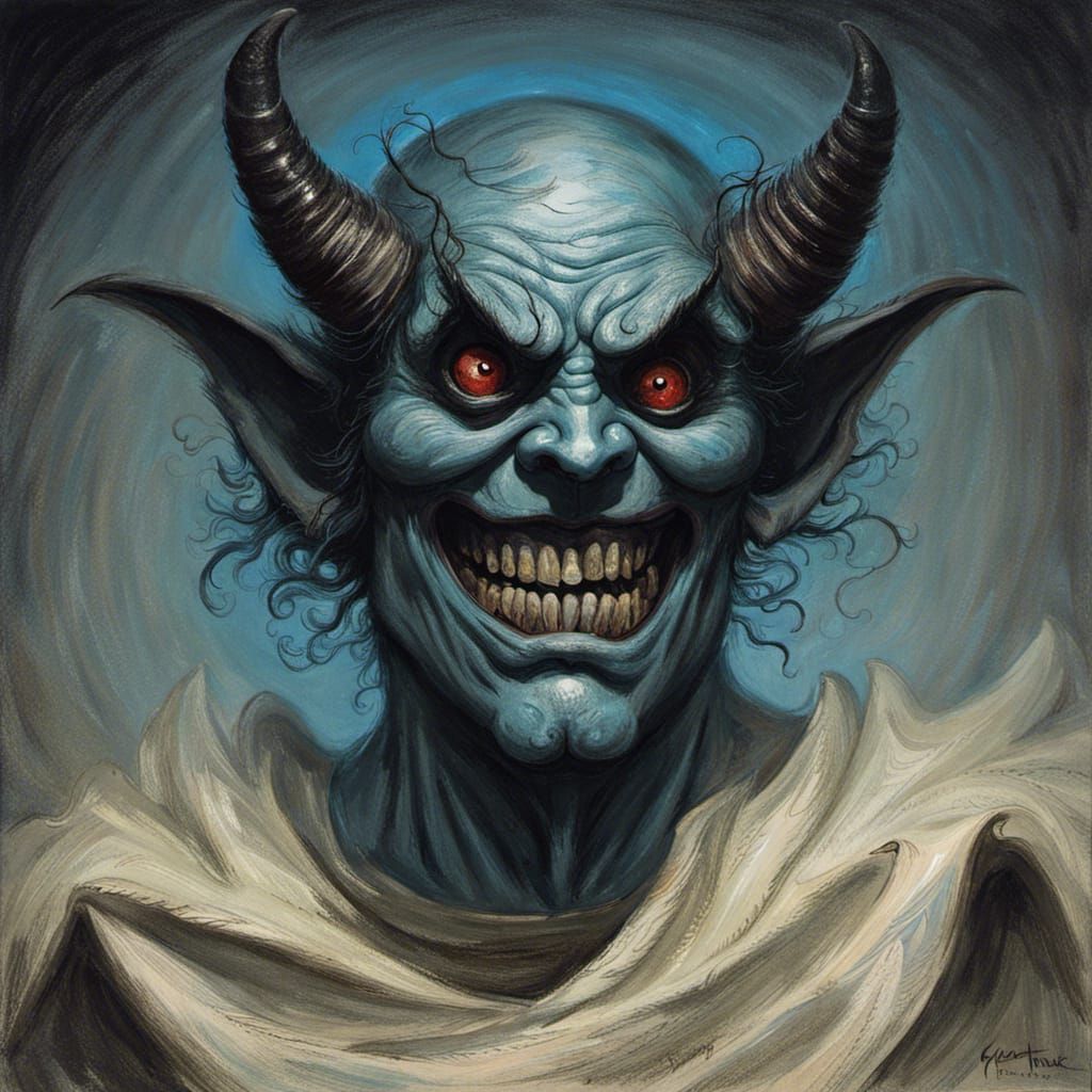 Eulb the Lord Of Blue - AI Generated Artwork - NightCafe Creator