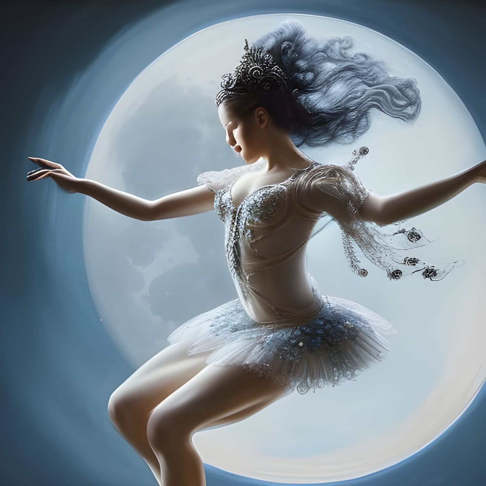 Moonlight Ballet - AI Generated Artwork - NightCafe Creator