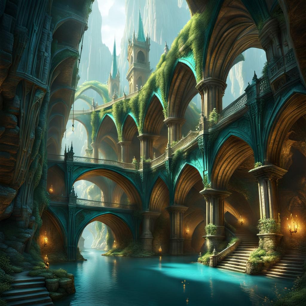 Subterranean - AI Generated Artwork - NightCafe Creator