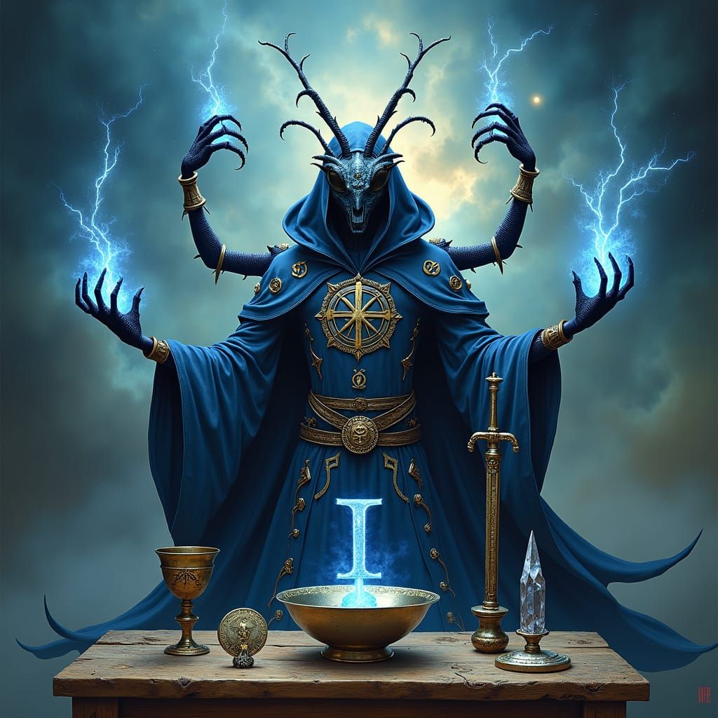 The Magus - AI Generated Artwork - NightCafe Creator