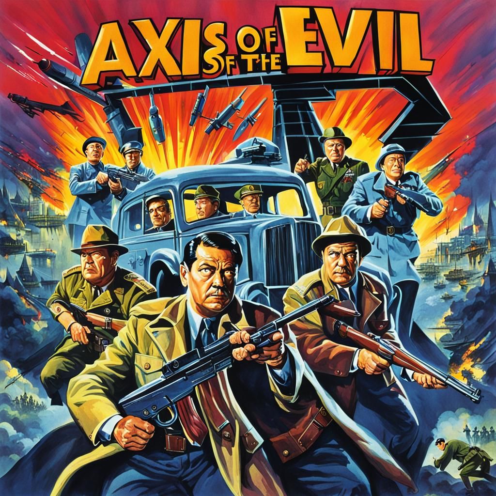 Axis of Evil movie poster - Dystopian Thriller Movie Poster...