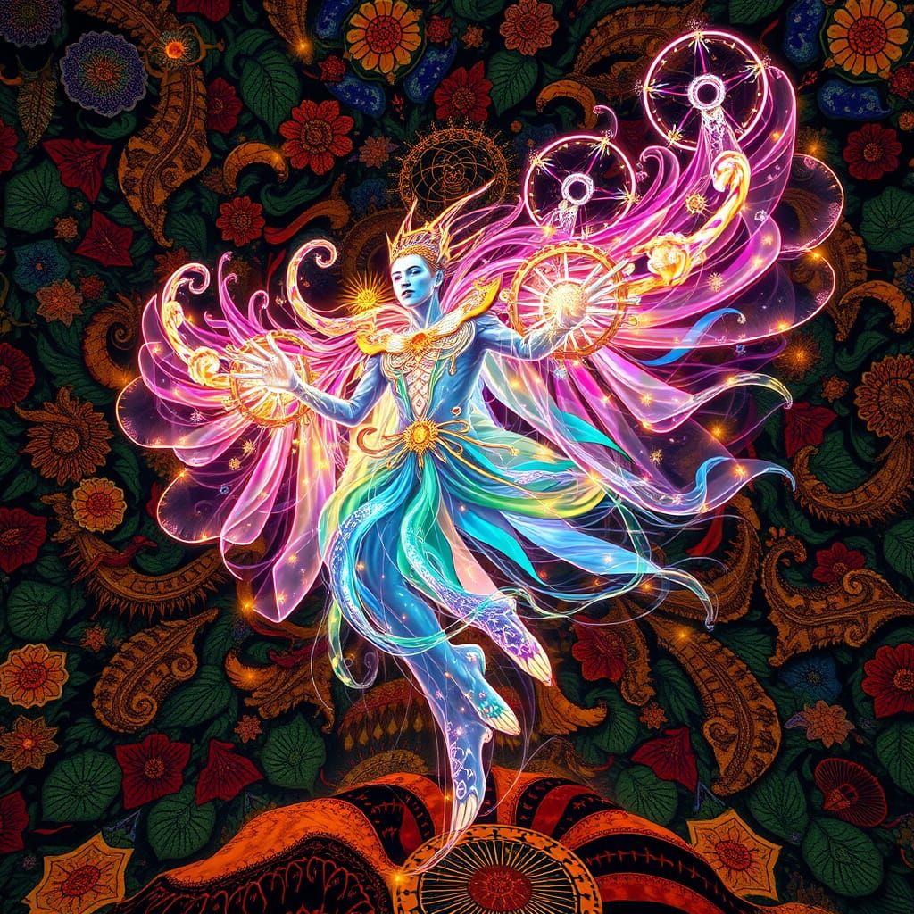 Surreal Spirit Unfolds in Multilayered, Labyrinthi... - AI Art