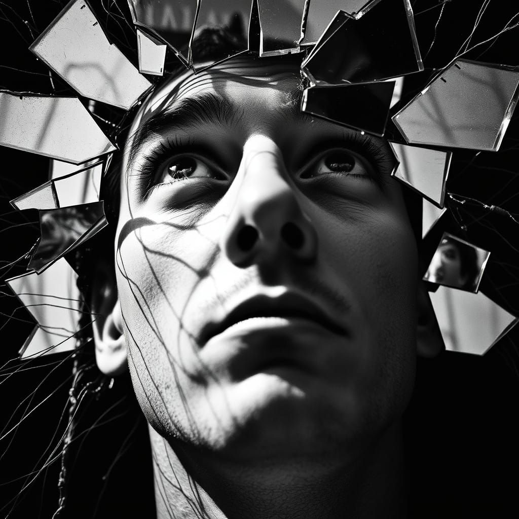 black and white photography nets of conformity can not contain the ...