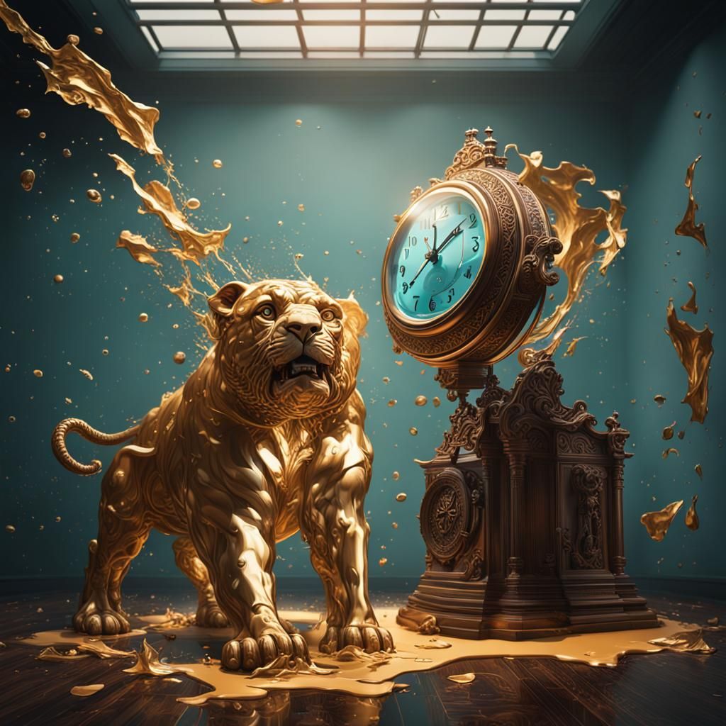 materialism is fading the true treasures of life - AI Generated Artwork ...