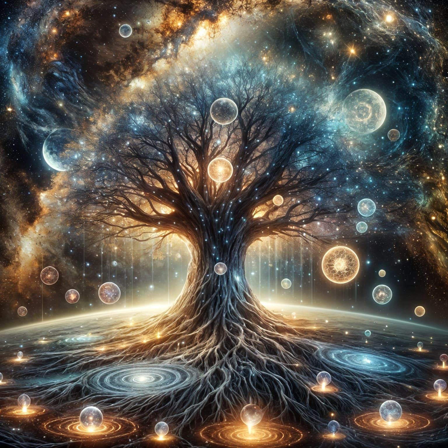 The cosmic world tree - The cosmic world tree