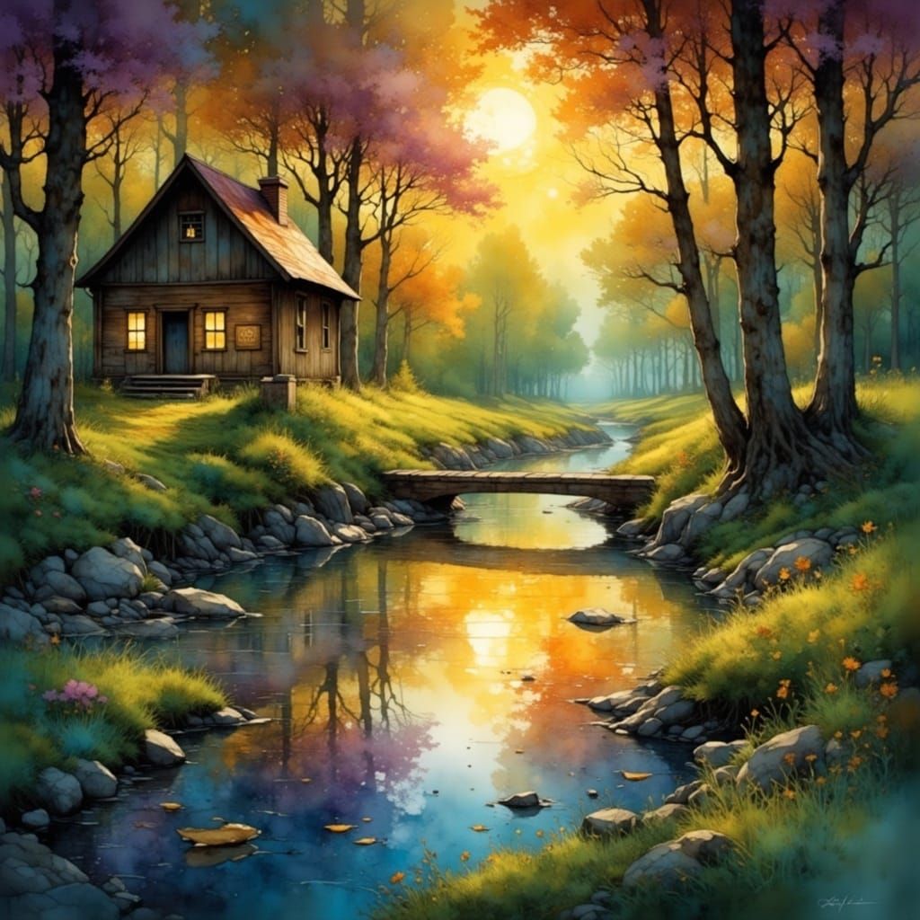 Streamside serenity - Streamside serenity