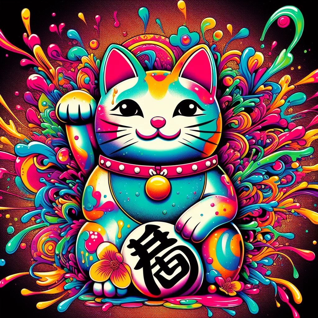 Maneki-neko - AI Generated Artwork - NightCafe Creator