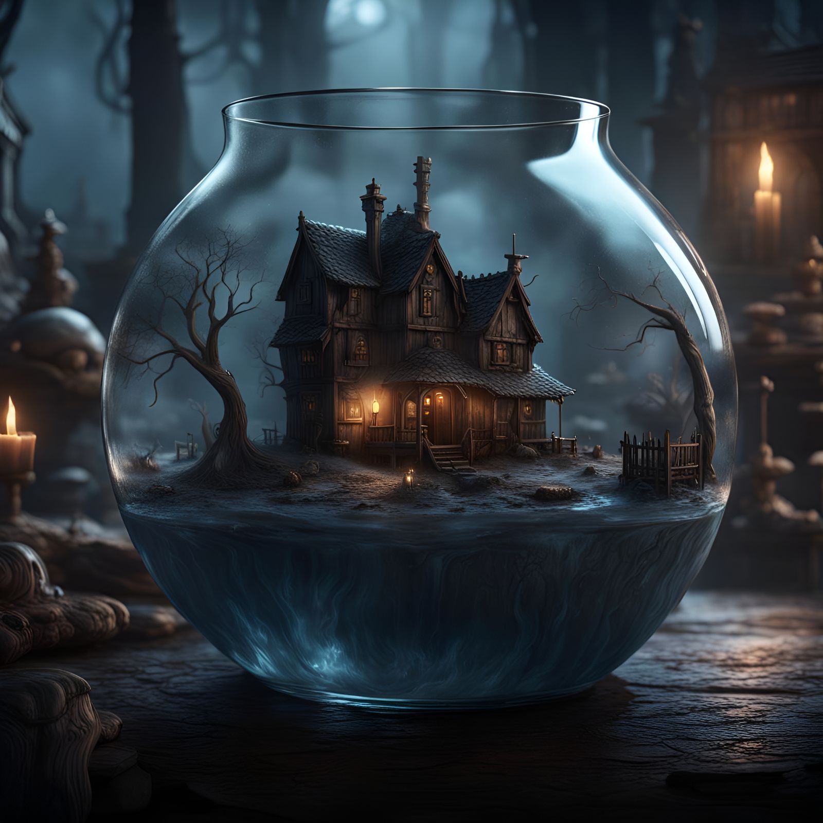 Spook season. - AI Generated Artwork - NightCafe Creator