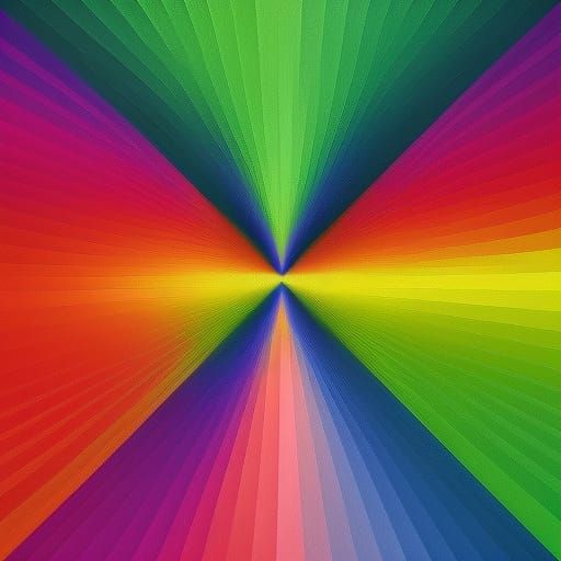 Optical Illusions created out of alternating complementary and ...