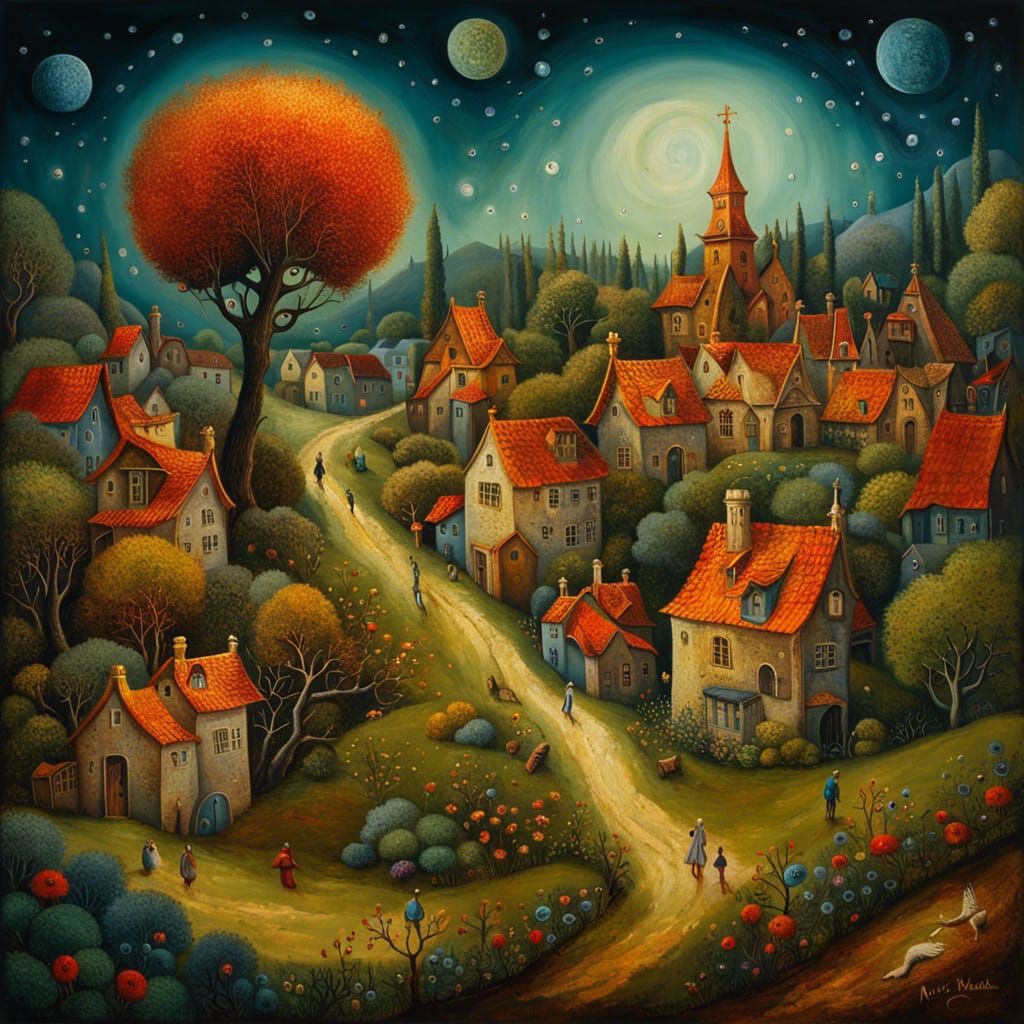 Scene - AI Generated Artwork - NightCafe Creator