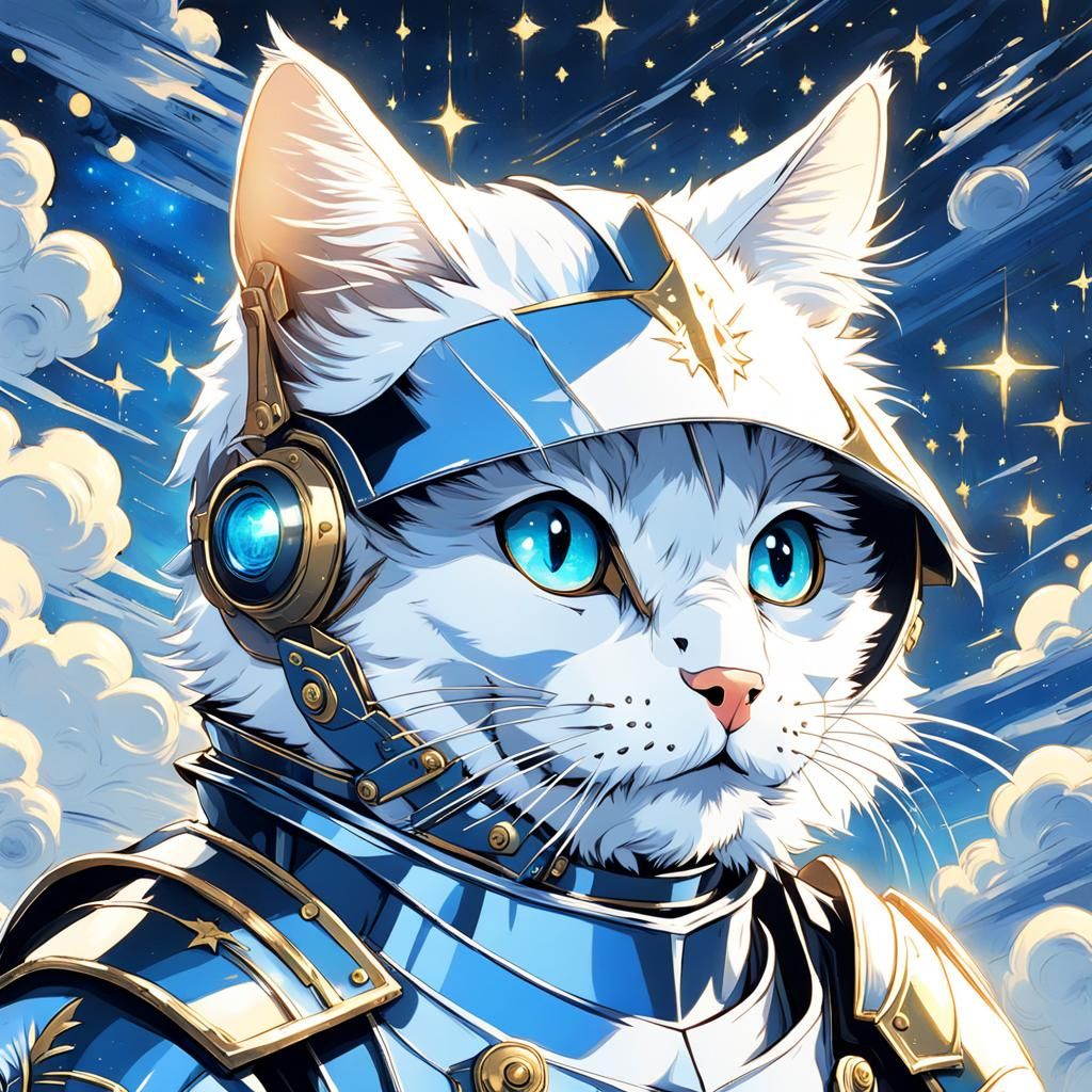 Warrior Cat - AI Generated Artwork - NightCafe Creator