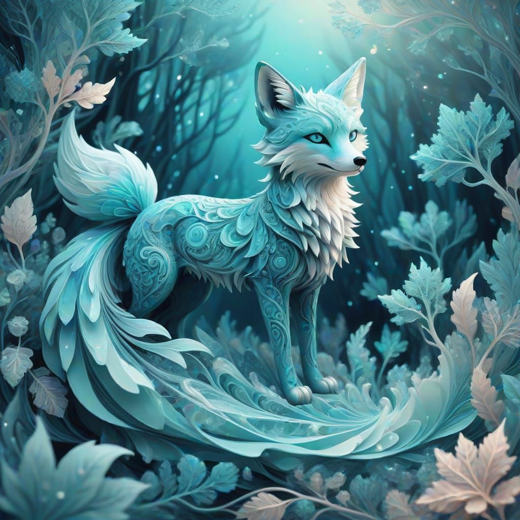 Turquoise fox - Turquoise fox