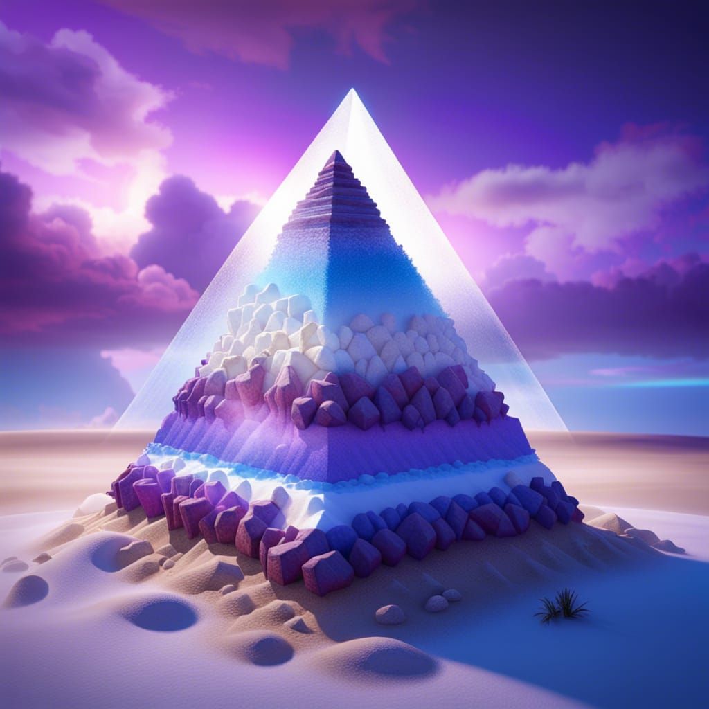 "pyramid ... - AI Generated Artwork - NightCafe Creator