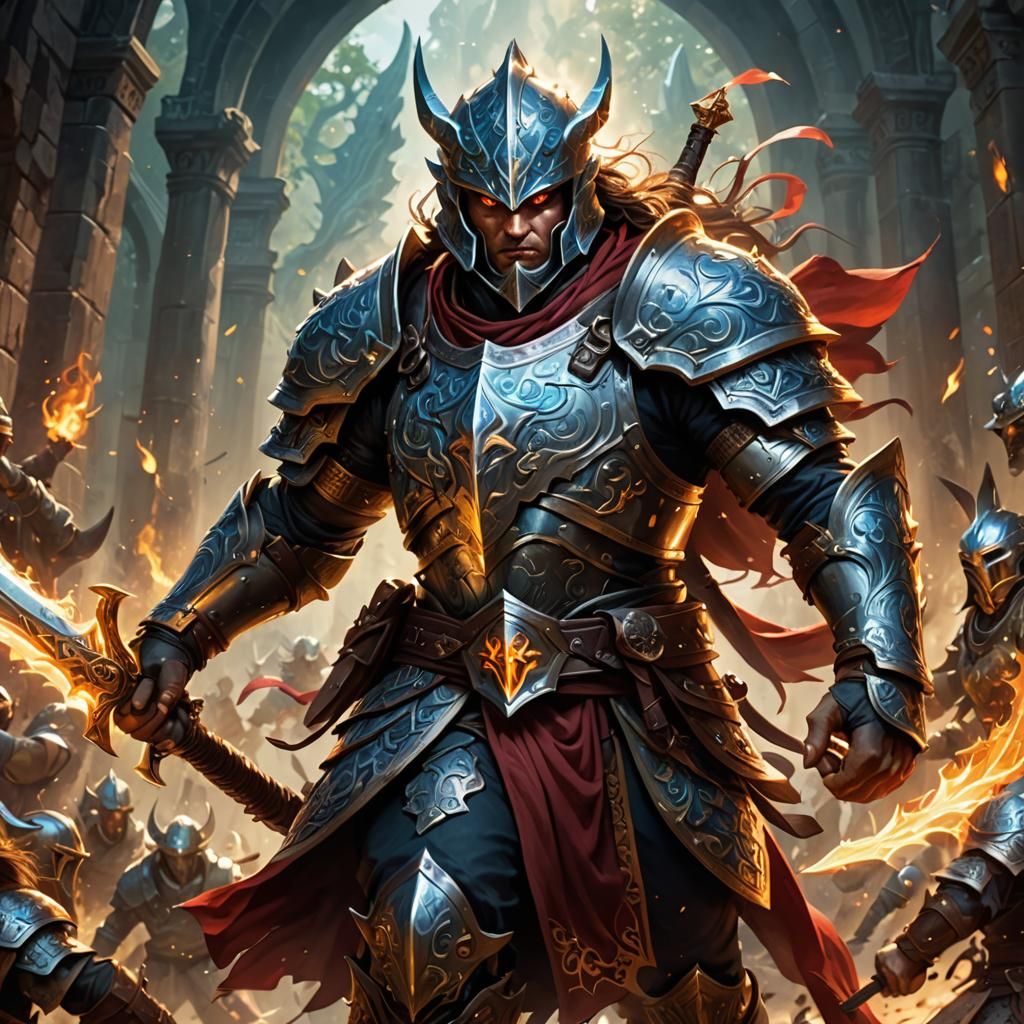 Elemental guard - AI Generated Artwork - NightCafe Creator