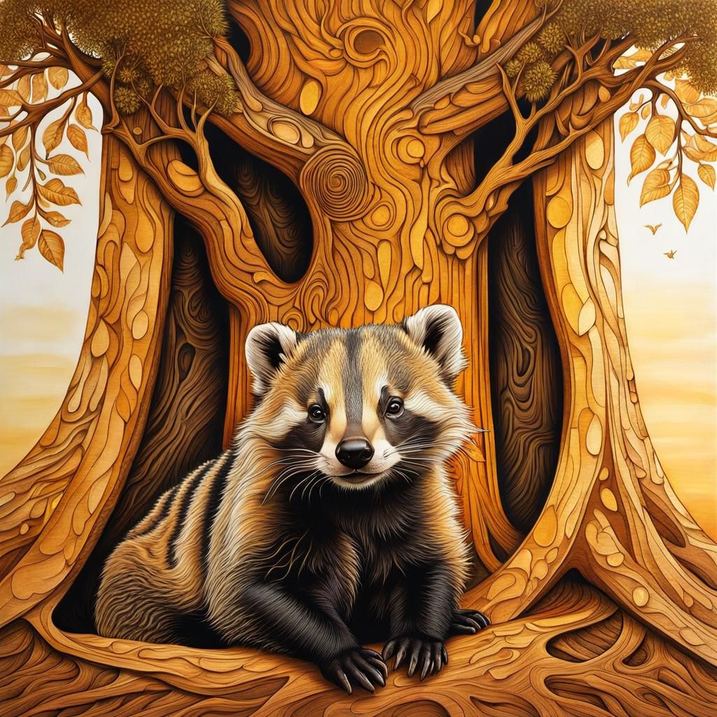 Let's talk about badgers - AI Generated Artwork - NightCafe Creator