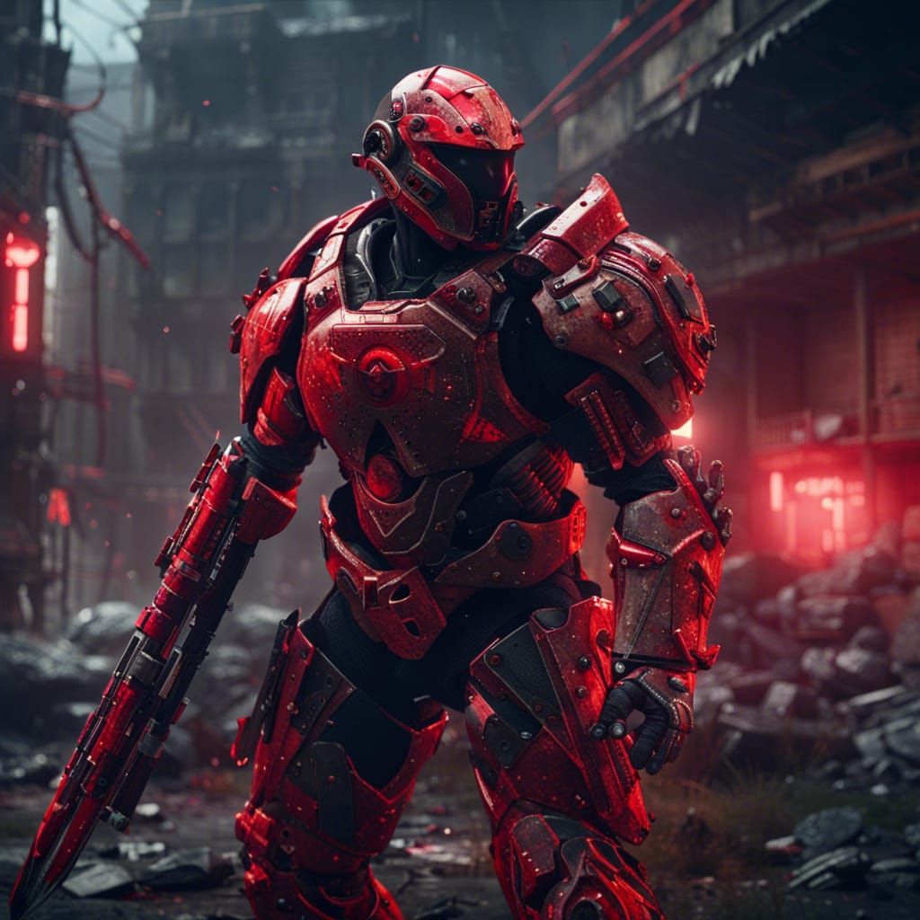 The Doomslayer - AI Generated Artwork - NightCafe Creator