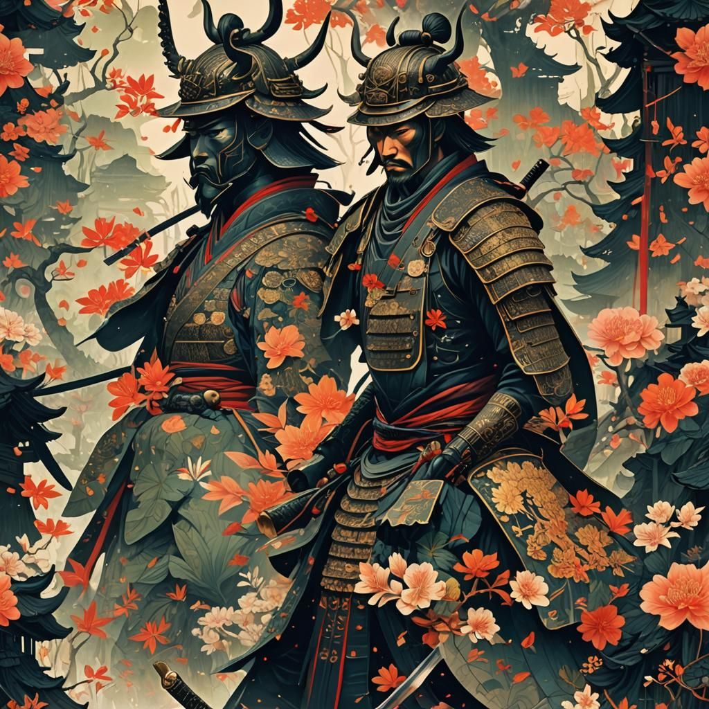 Samurai - AI Generated Artwork - NightCafe Creator