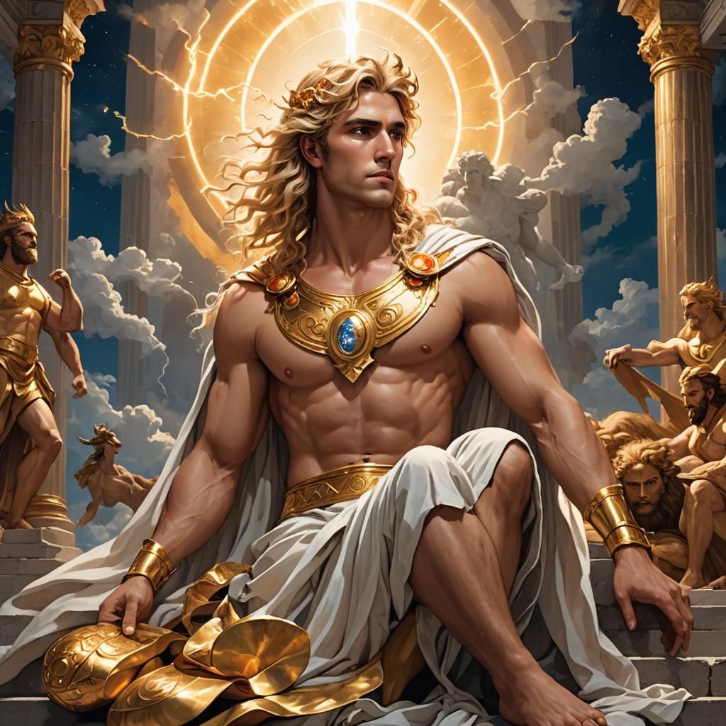 Apollo the beautiful god - AI Generated Artwork - NightCafe Creator