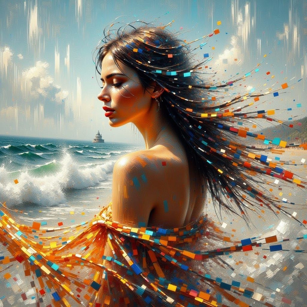 Surreal Net Casts Uncertain Catch in a Dreamlike L... - AI Art