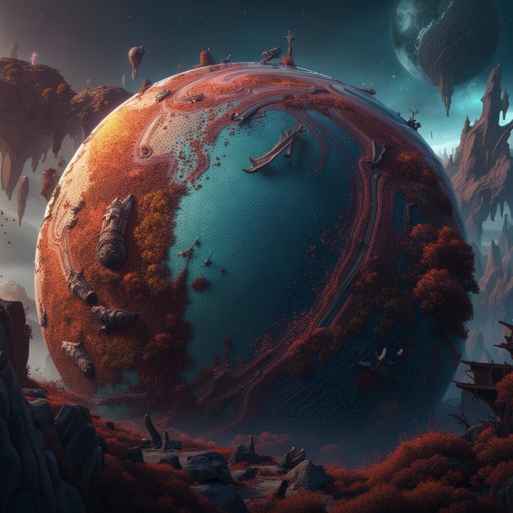 planet - AI Generated Artwork - NightCafe Creator