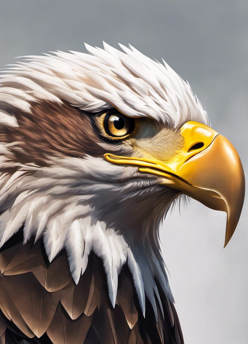 Bald Eagle IV - AI Generated Artwork - NightCafe Creator