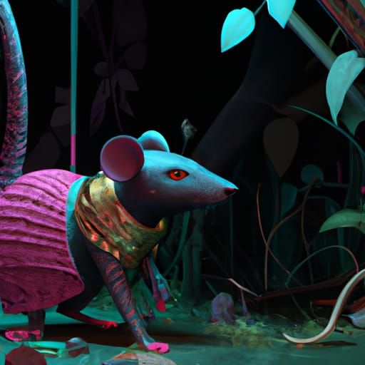fashion rat - AI Generated Artwork - NightCafe Creator