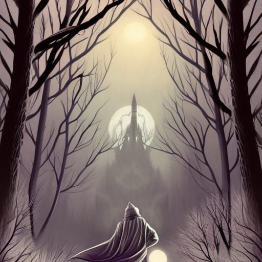 anthro-rabbit-priestess-tends-to-garden-in-moonlit-temple-grounds Yuki ...