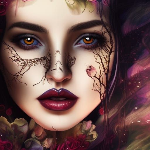 Face patterns - AI Generated Artwork - NightCafe Creator