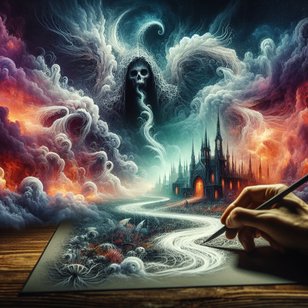 Everything is ghostly, in this raging world, there is only a moment ...