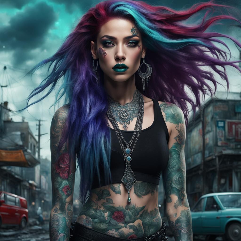 ELECTRA SKYE - AI Generated Artwork - NightCafe Creator